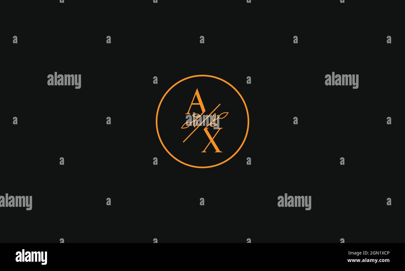 Circle ax letter hi-res stock photography and images - Alamy