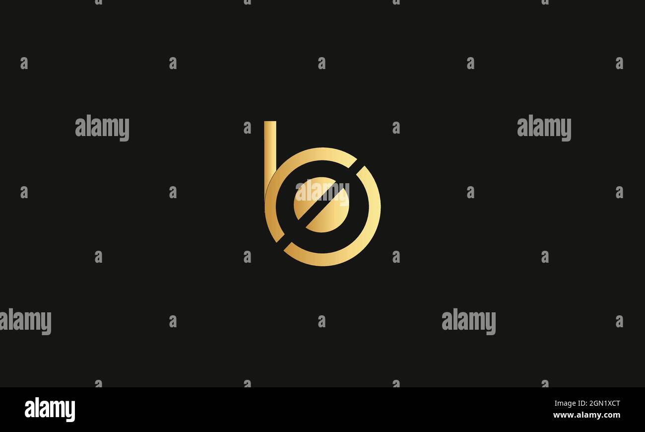 LETTER B LOGO DESIGN WITH NEGATIVE SPACE EFFECT Stock Vector Image ...