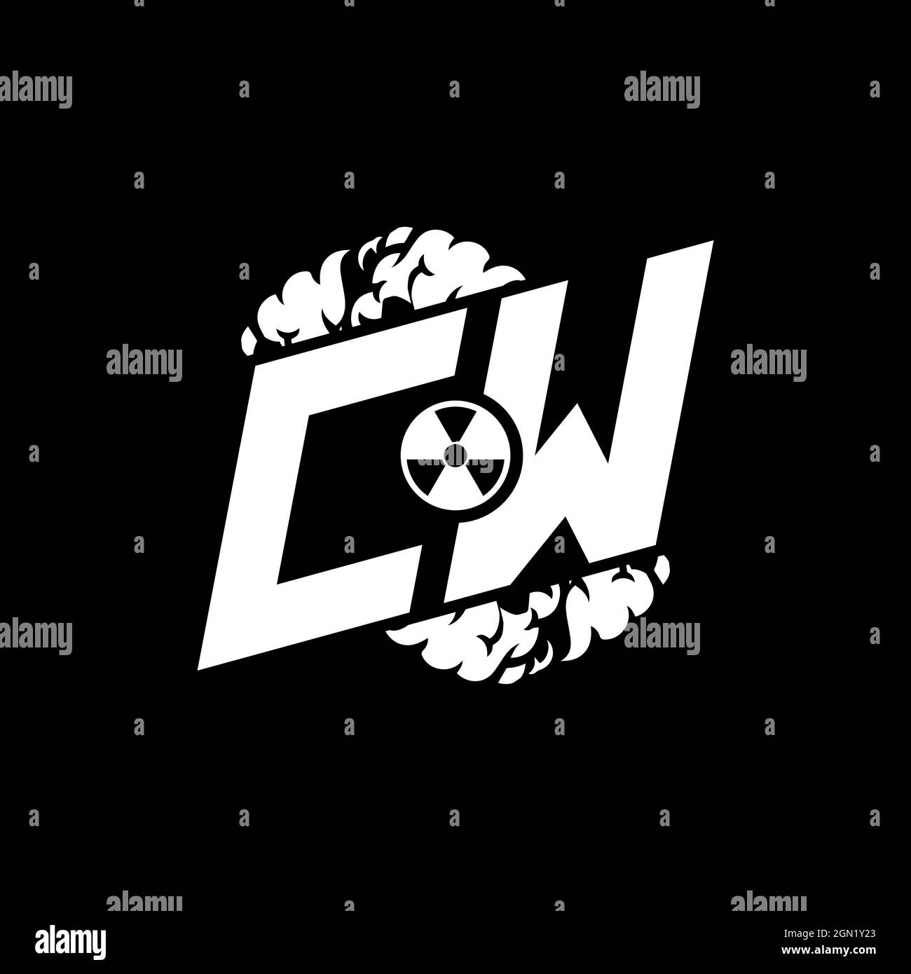 Cw logos Black and White Stock Photos & Images - Alamy
