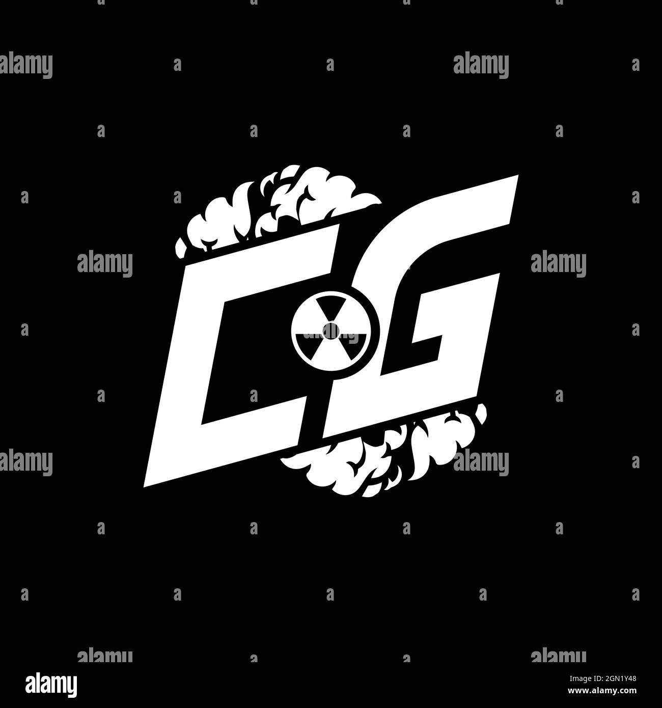 Initial cg logo Black and White Stock Photos & Images - Alamy