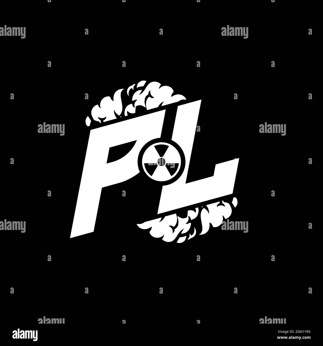 Pl gaming logo hi-res stock photography and images - Alamy