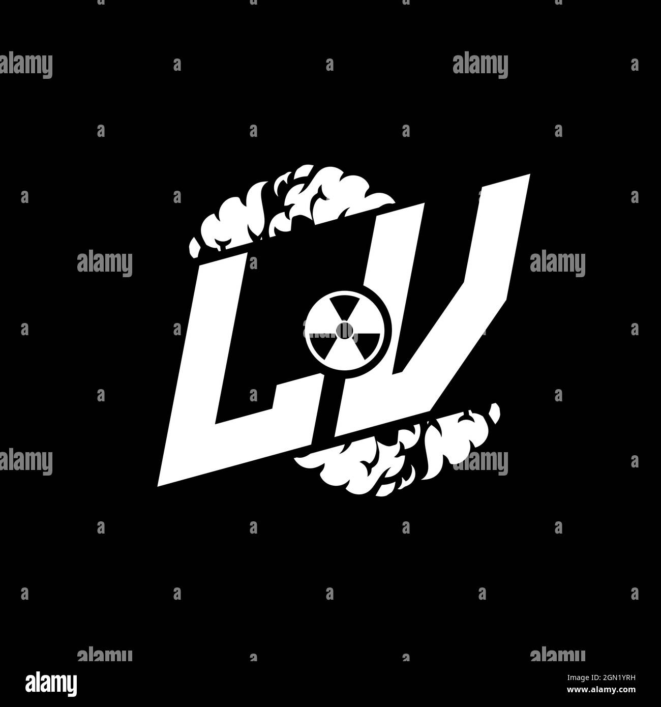 Lv gaming logo hi-res stock photography and images - Alamy