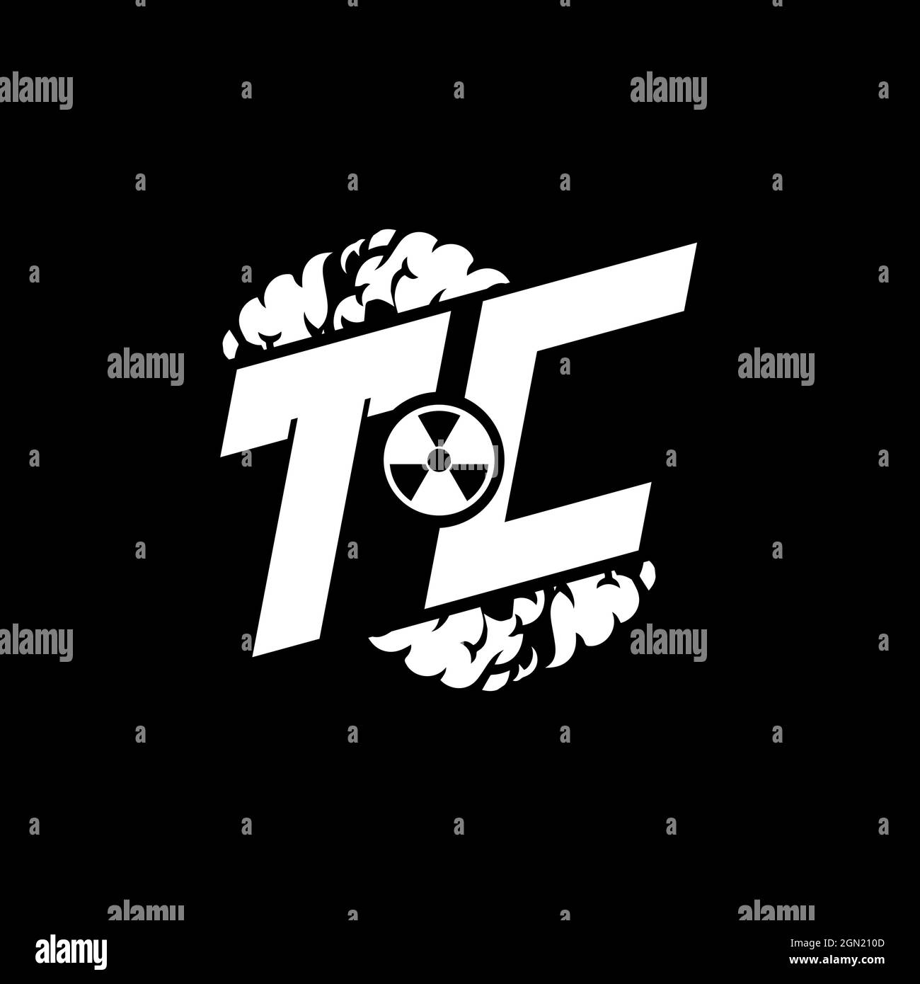 Initial tc logo Black and White Stock Photos & Images - Alamy
