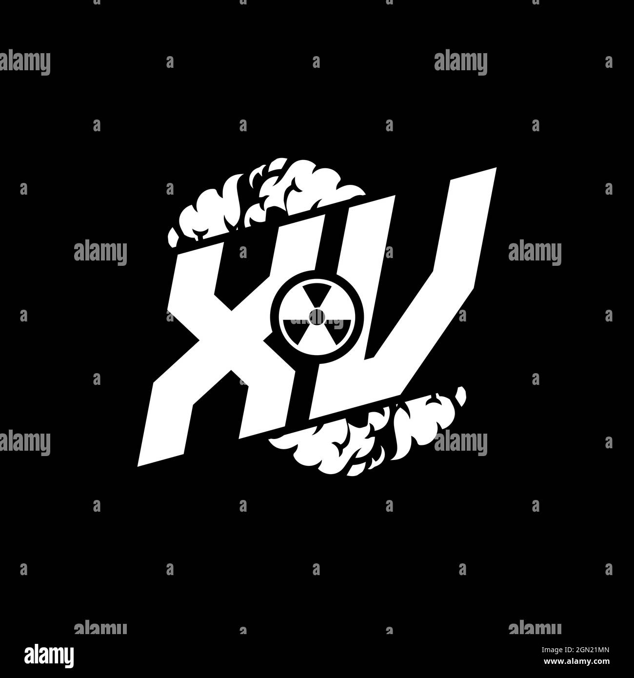 Xv logo vector vectors hi-res stock photography and images - Alamy