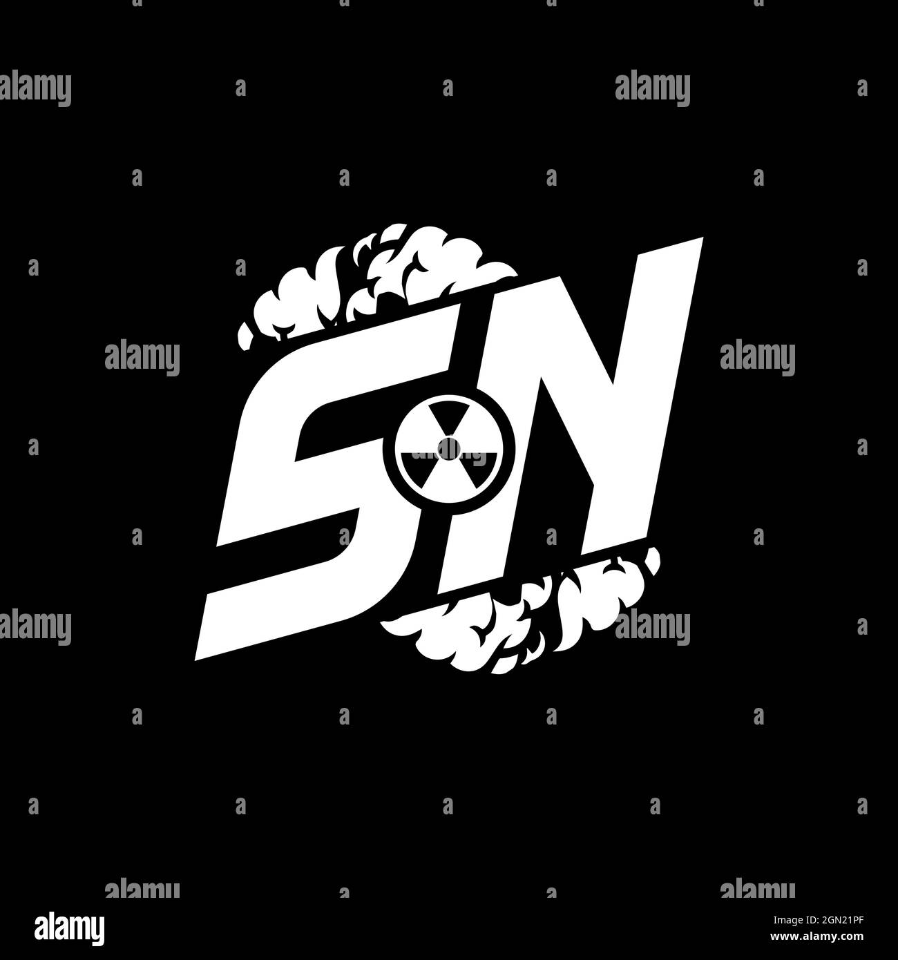 Sn gaming logo hi-res stock photography and images - Alamy