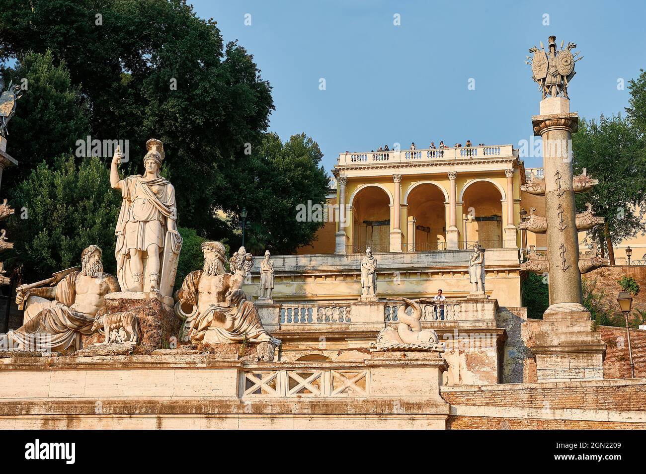Italien piazza del popolo hi-res stock photography and images - Alamy