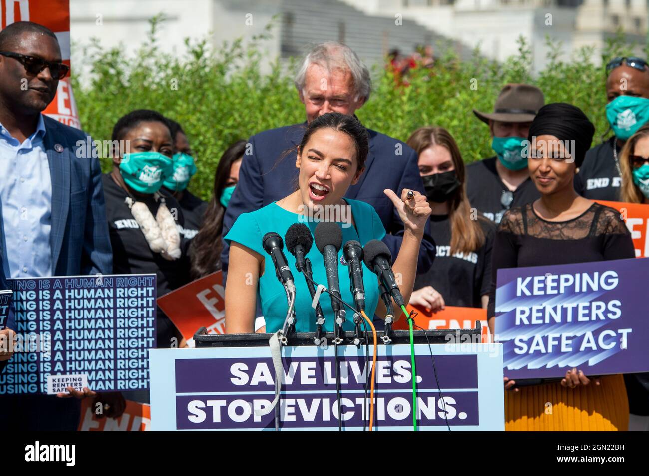United States Representative Alexandria Ocasio-Cortez (Democrat of New ...