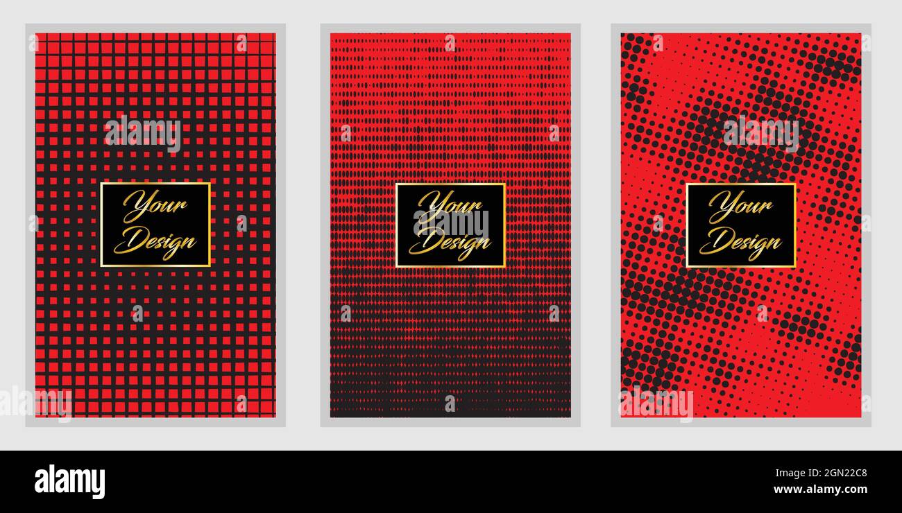 Set modern brochure flyer Stock Vector Images - Alamy