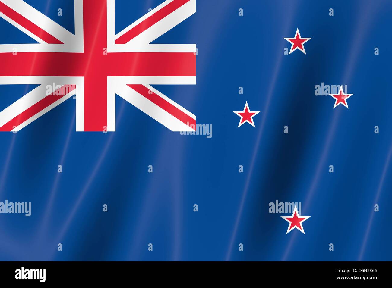 New zealand flag illustration hi-res stock photography and images - Alamy