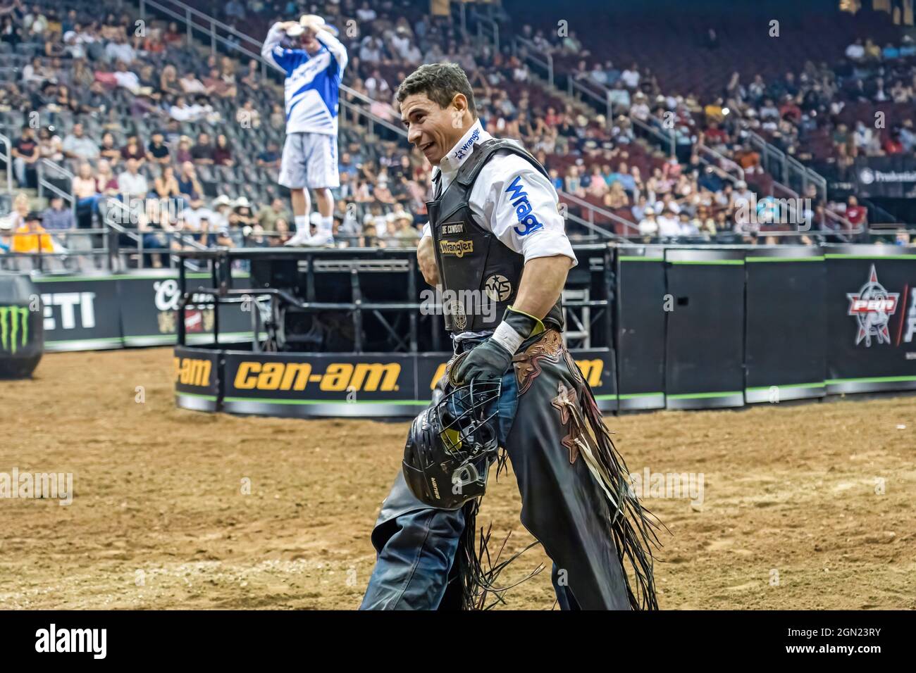 Newark, United States. 18th Sep, 2021. João Henrique Lucas rides Amy's ...