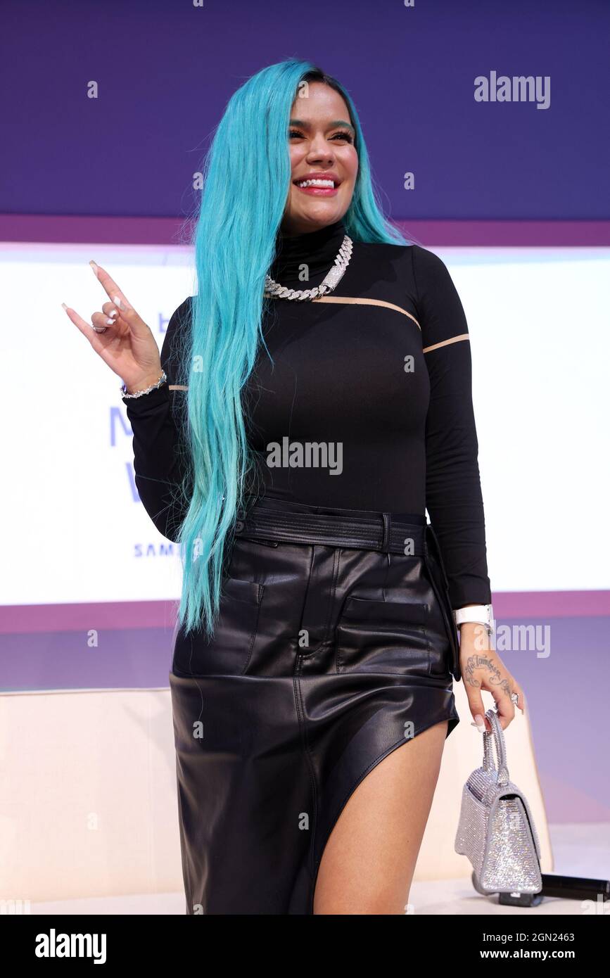 Karol g billboard latin music week hi-res stock photography and images ...