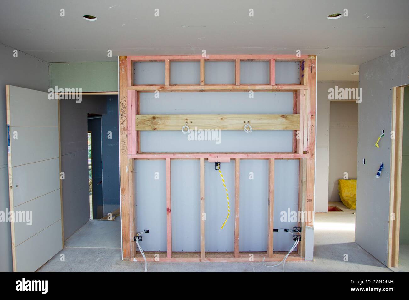 First fix wiring new home hi-res stock photography and images - Alamy