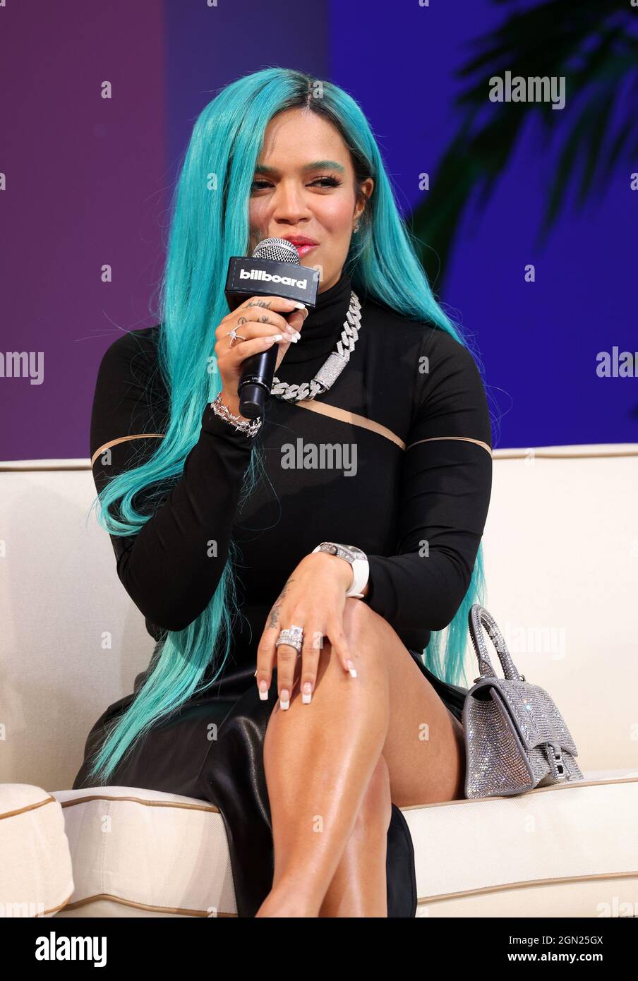 Karol g billboard latin music week hi-res stock photography and images ...