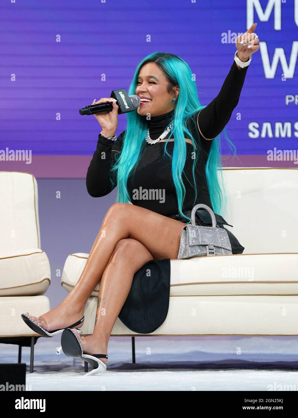 Karol g billboard latin music week hi-res stock photography and images ...