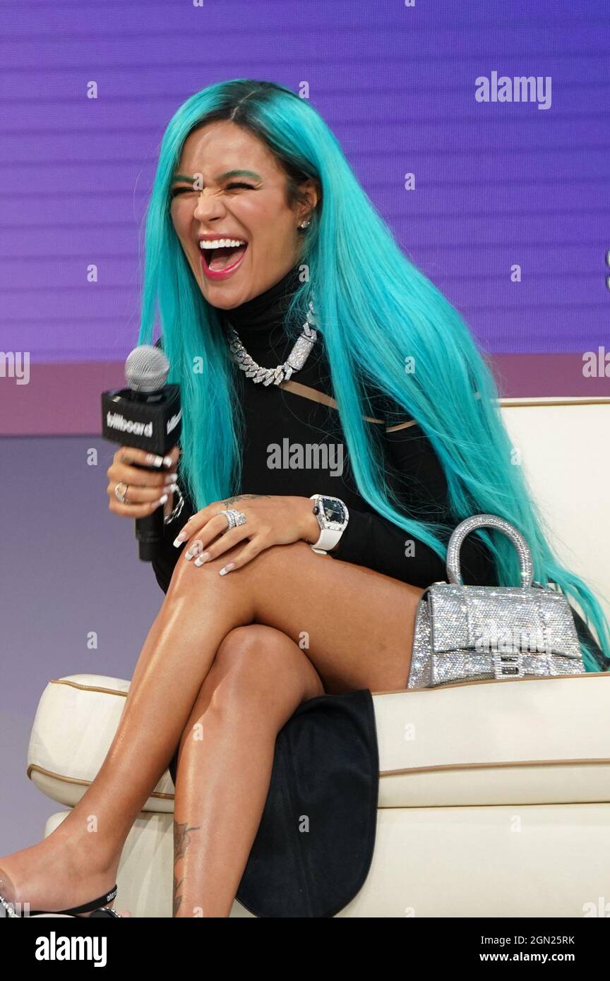 Karol g billboard latin music week hi-res stock photography and images ...
