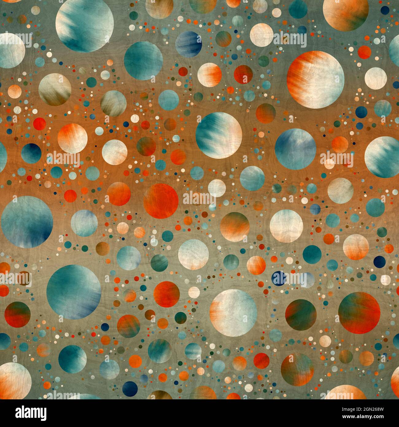 Seamless abstract circle geo pattern for surface print Stock Photo - Alamy