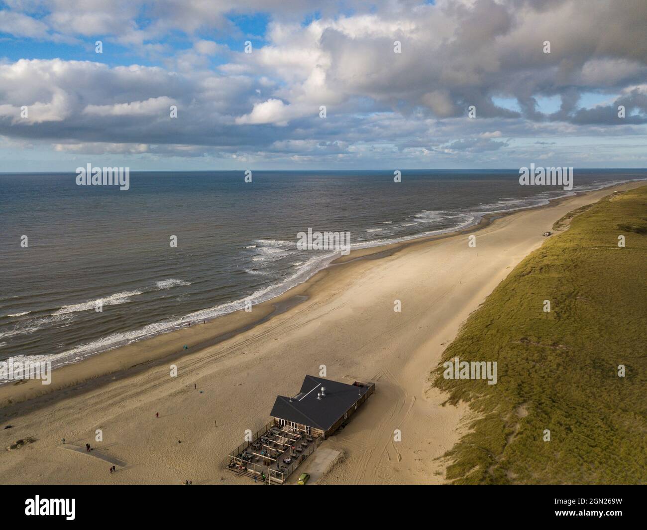 near Den Hoorn, Texel, West Frisian Islands, Friesland, Netherlands ...