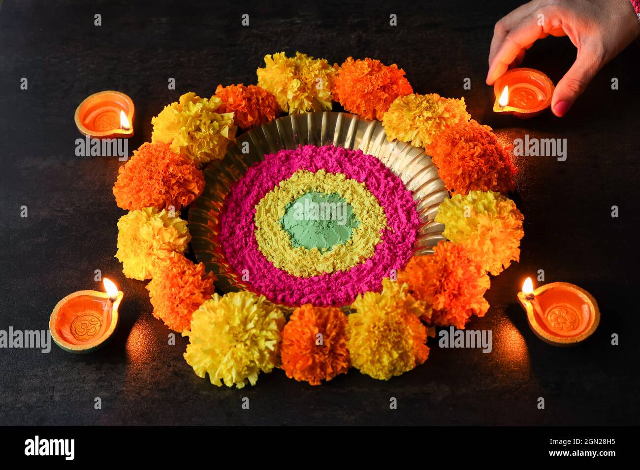 Diwali Lights From Space