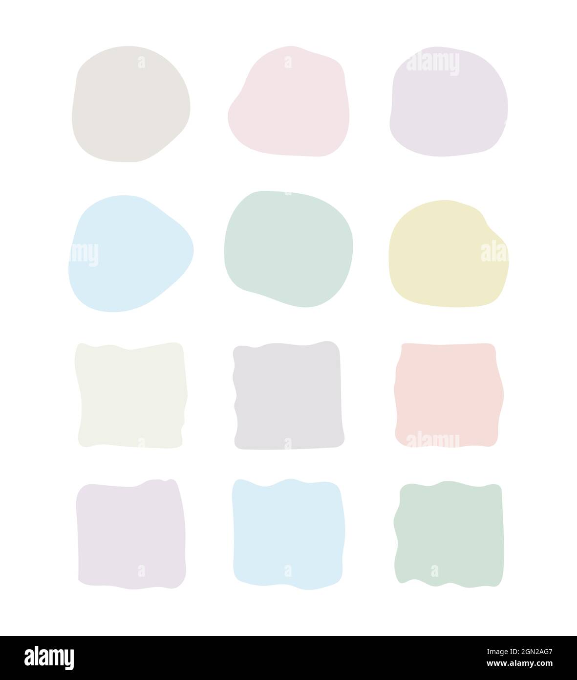 Pastel sticker hi-res stock photography and images - Alamy