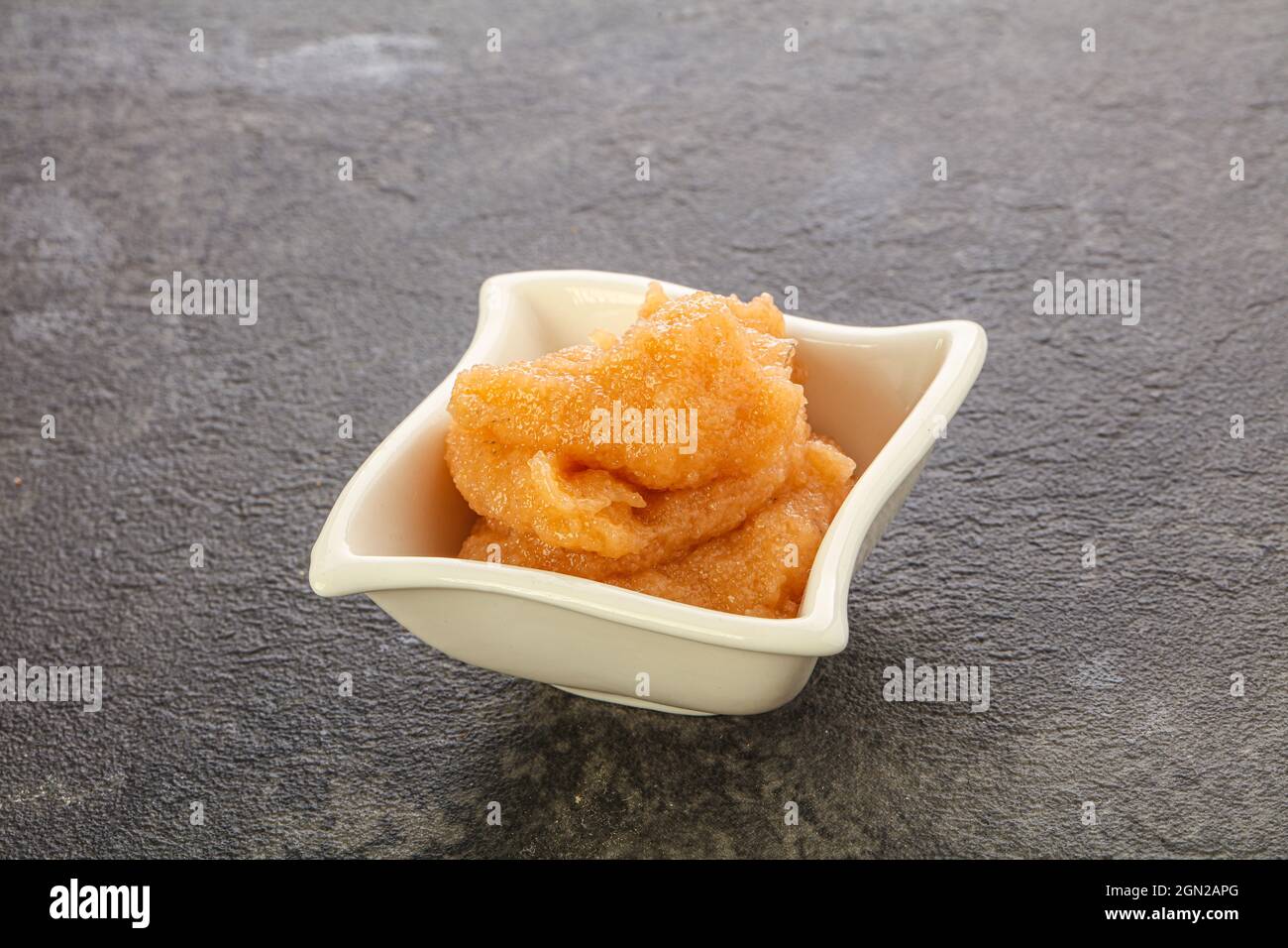 Delicous superfood - cod fish caviar snack Stock Photo - Alamy