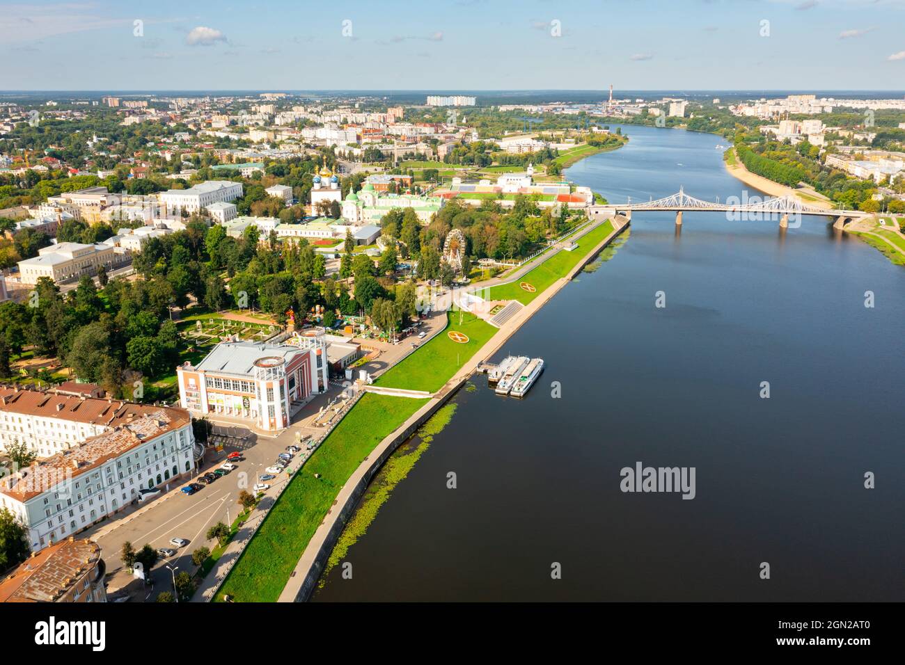 Cityscape of Tver, Russia Stock Photo - Alamy