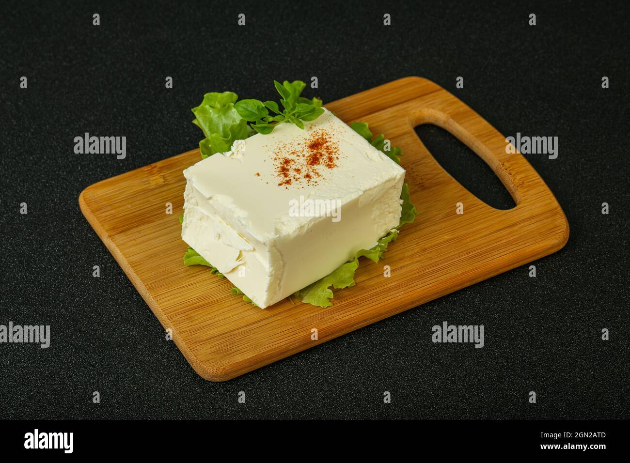 Greek traditional soft feta dairy cheese Stock Photo - Alamy