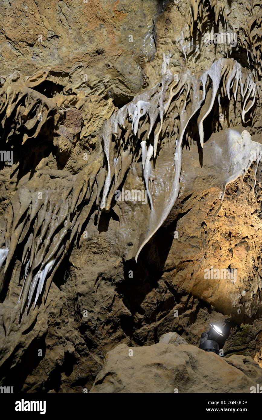 The Fontrabiouse cave is located in the northern Catalan region of ...