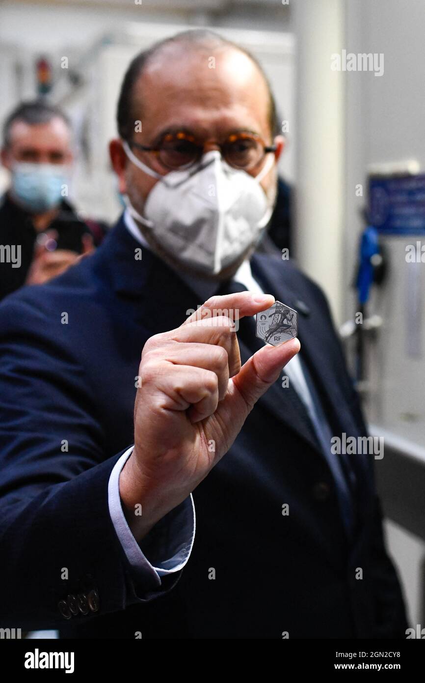 Paris, France, September 21, 2021, Marc Schwartz, general director (CEO ...