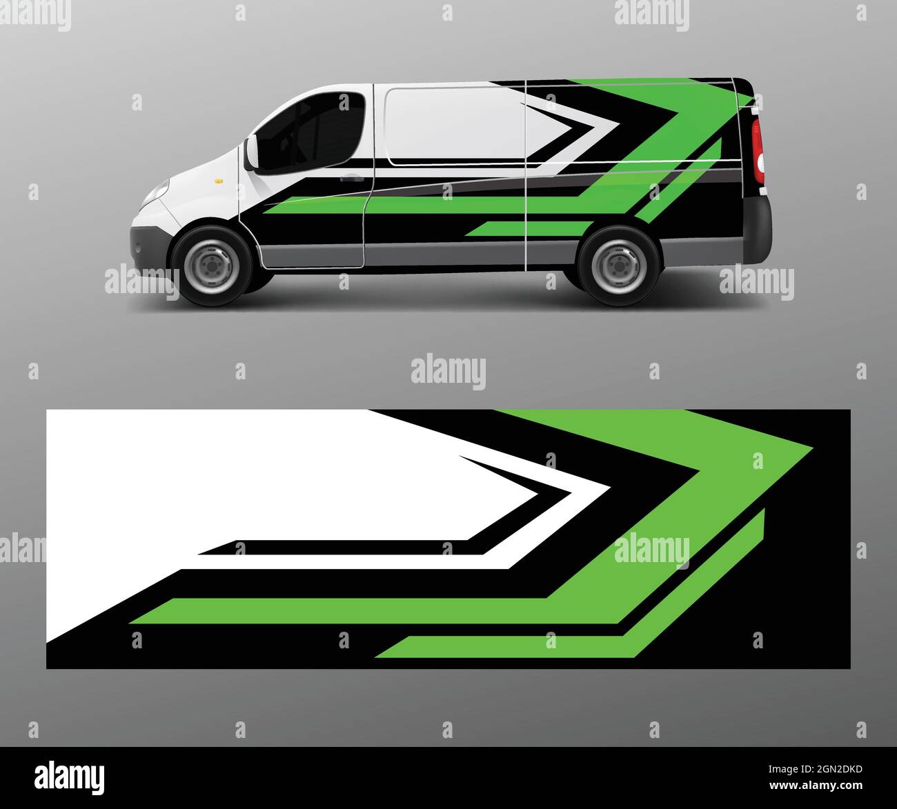 Graphic abstract wave designs for wrap vehicle, race car, branding car ...
