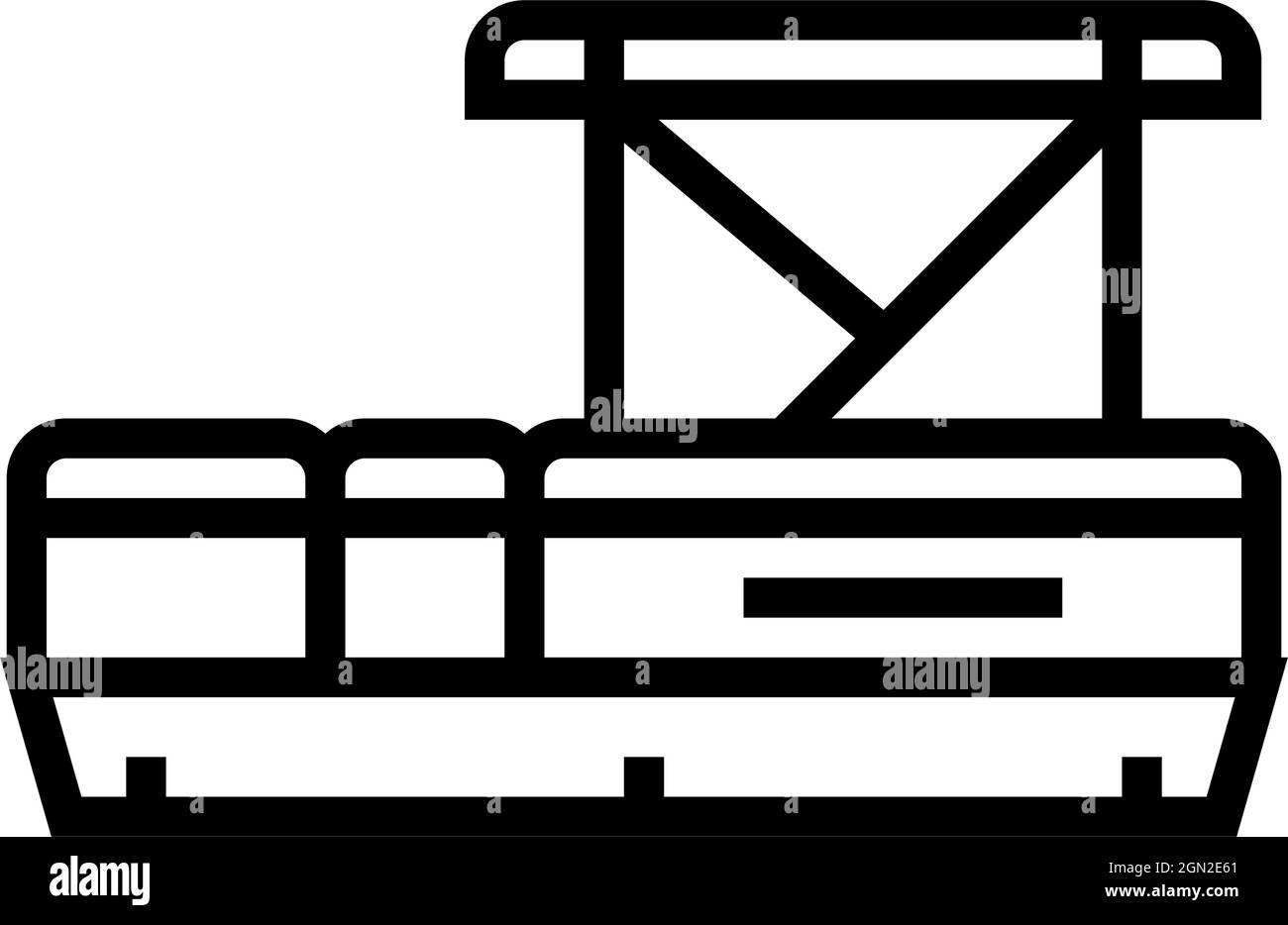 Boat pontoon Cut Out Stock Images & Pictures - Alamy