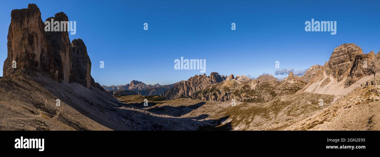 ITALY. VENETO. DOLOMITES MOUNTAINS LISTED AS WORLD HERITAGE BY UNESCO ...