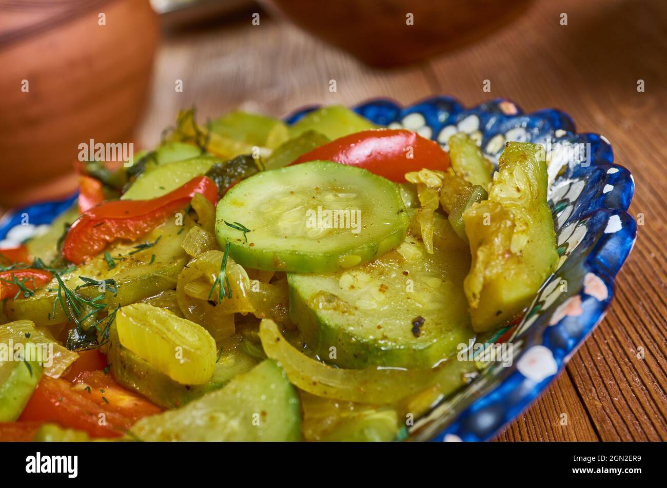 Turlu - Turkish ratatouille ,stew are typically zucchinis, eggplants ...