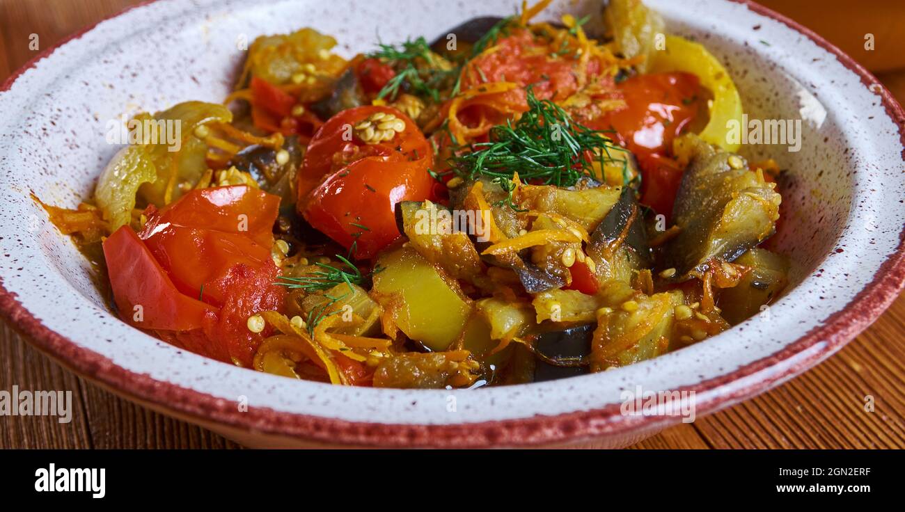 Manqal Salatı - Azerbaijani salad that is especially popular during ...