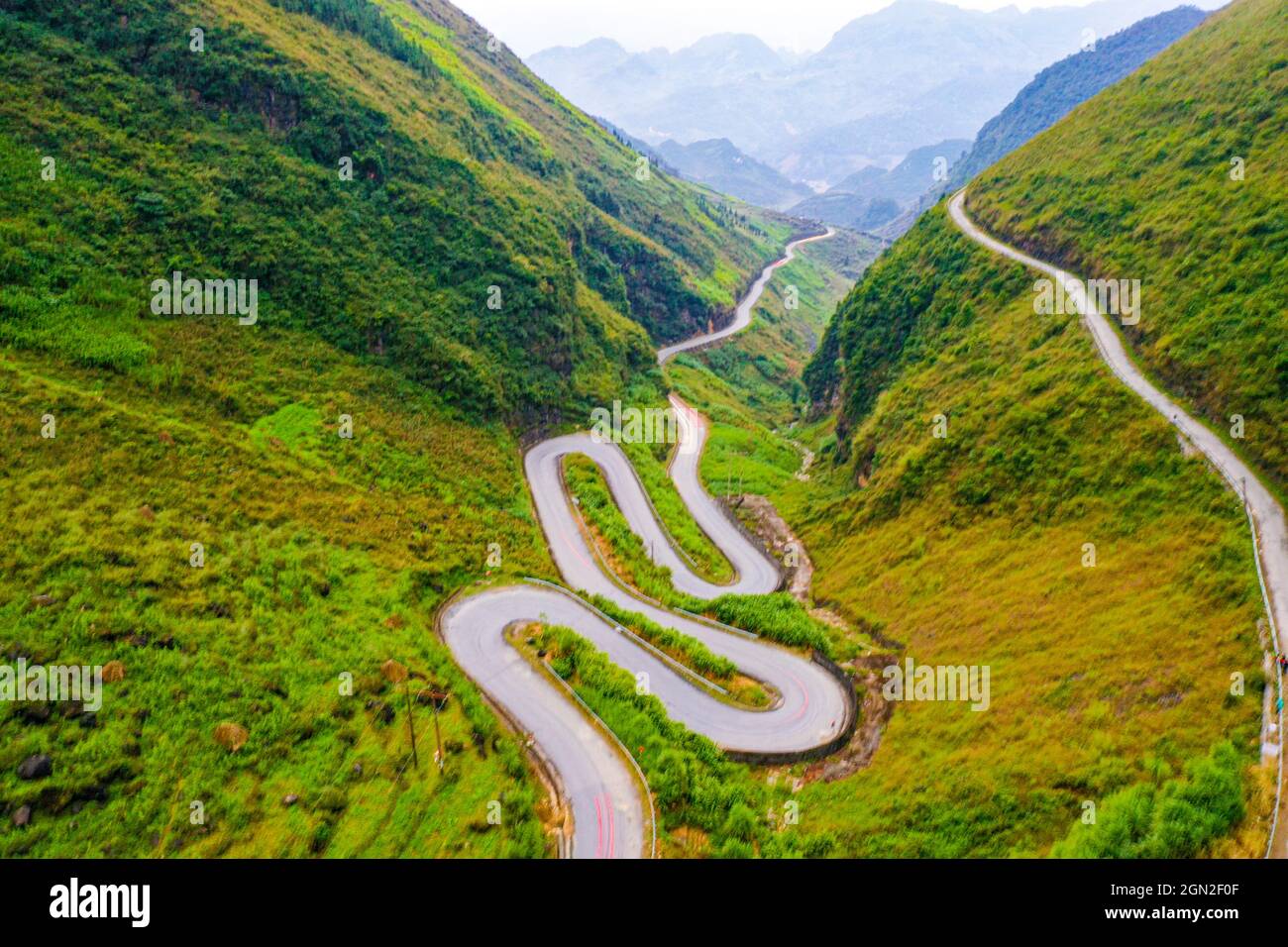Tham Ma pass in Ha Giang province northern Vietnam Stock Photo - Alamy