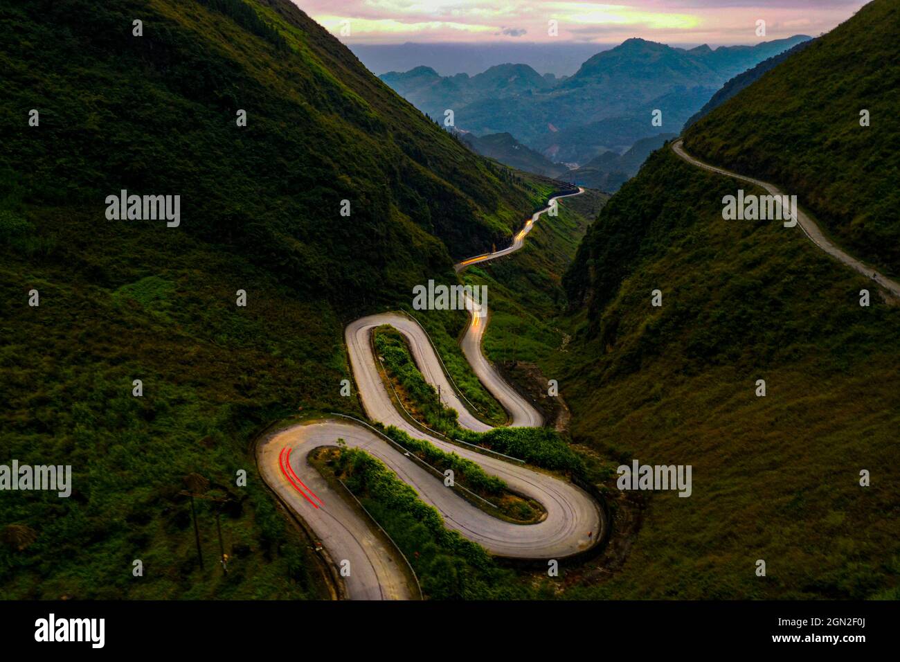 Tham Ma pass in Ha Giang province northern Vietnam Stock Photo - Alamy