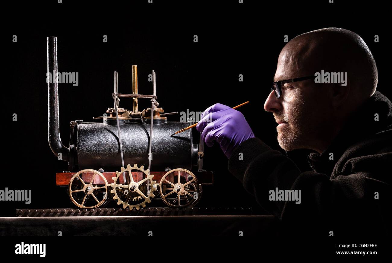 Twin cylinder steam locomotive hi-res stock photography and images - Alamy