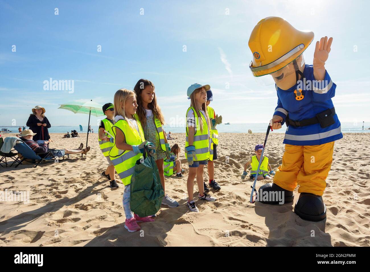 Fireman School Children High Resolution Stock Photography and Images ...