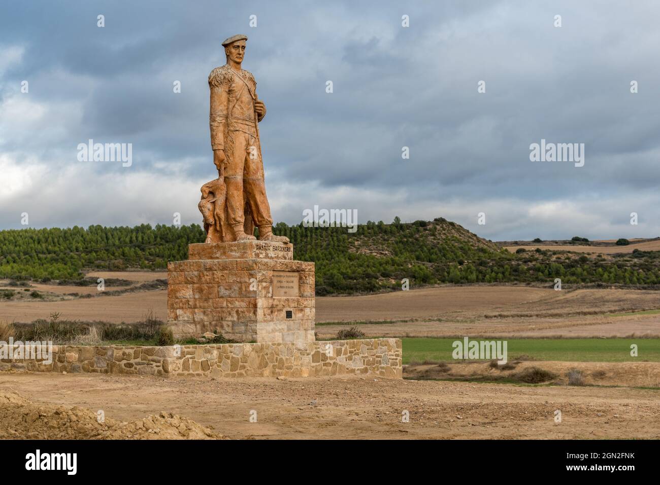 SPAIN, SPANISH BASQUE COUNTRY. NAVARRE, DESERT DES BARDENAS, NAVARRESE ...