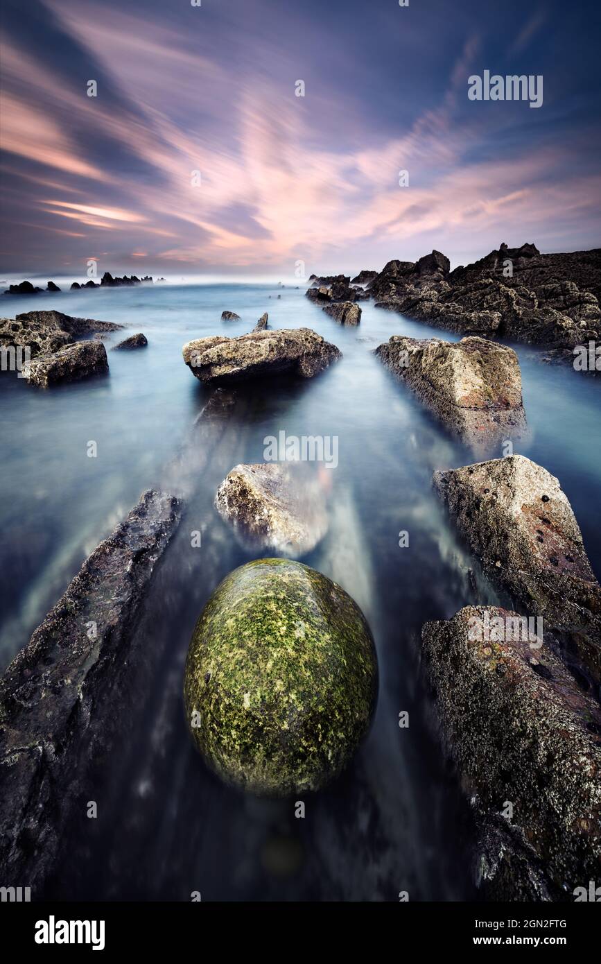 Cote de basque beach hi-res stock photography and images - Alamy