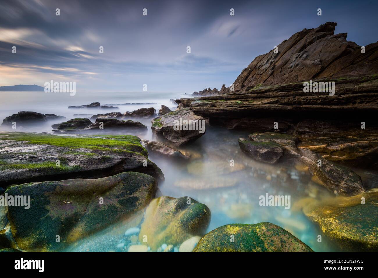 Cote de basque beach hi-res stock photography and images - Alamy