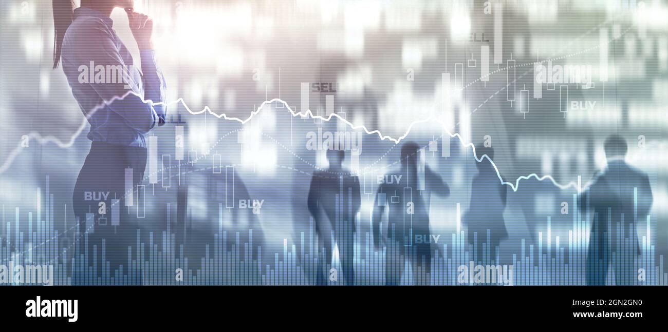 Trading Investment Economics concept. Trade concept. Stock market ...