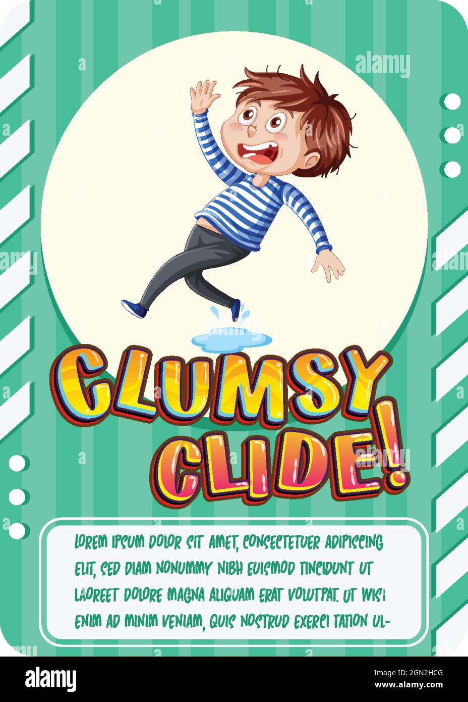 Clumsy character hi-res stock photography and images - Alamy