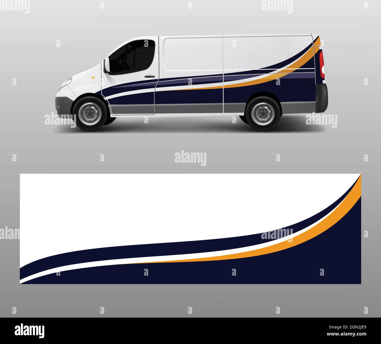 cargo van wrap vector, Graphic abstract stripe designs for wrap ...