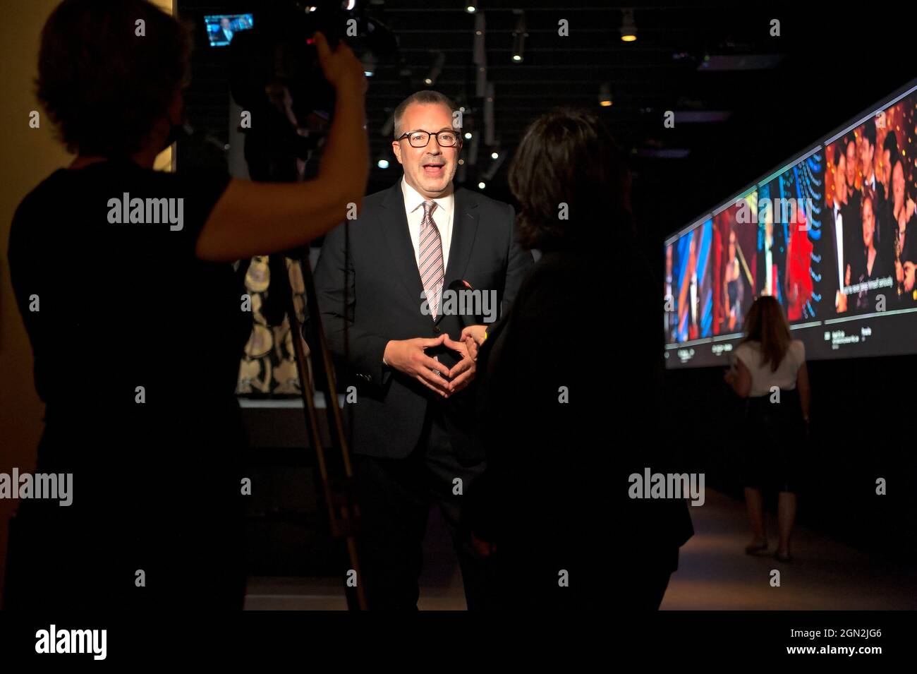 Bill Kramer, Director and President of the Academy Museum being ...