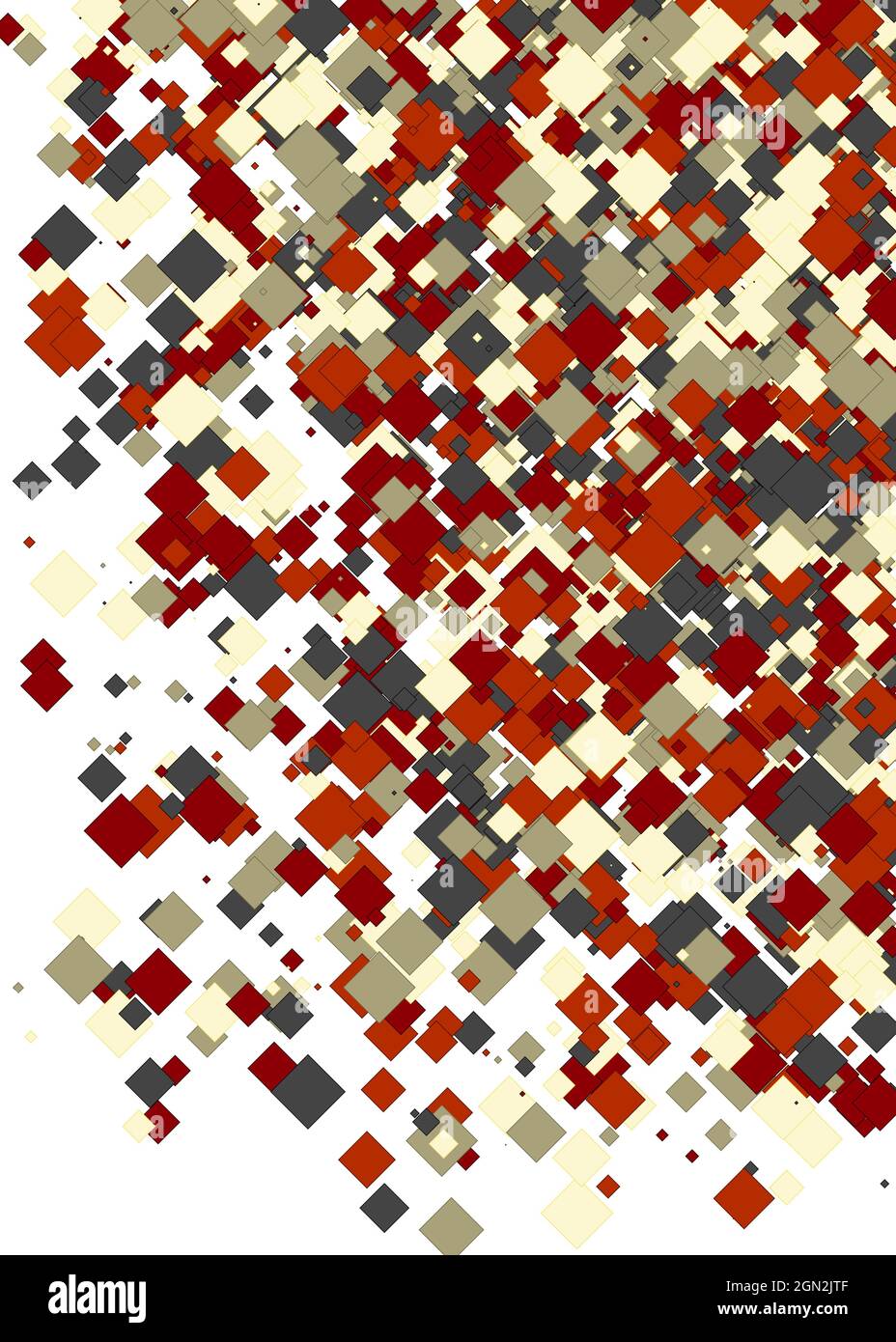 Colorful Universe Distribution Computational Generative Art background ...