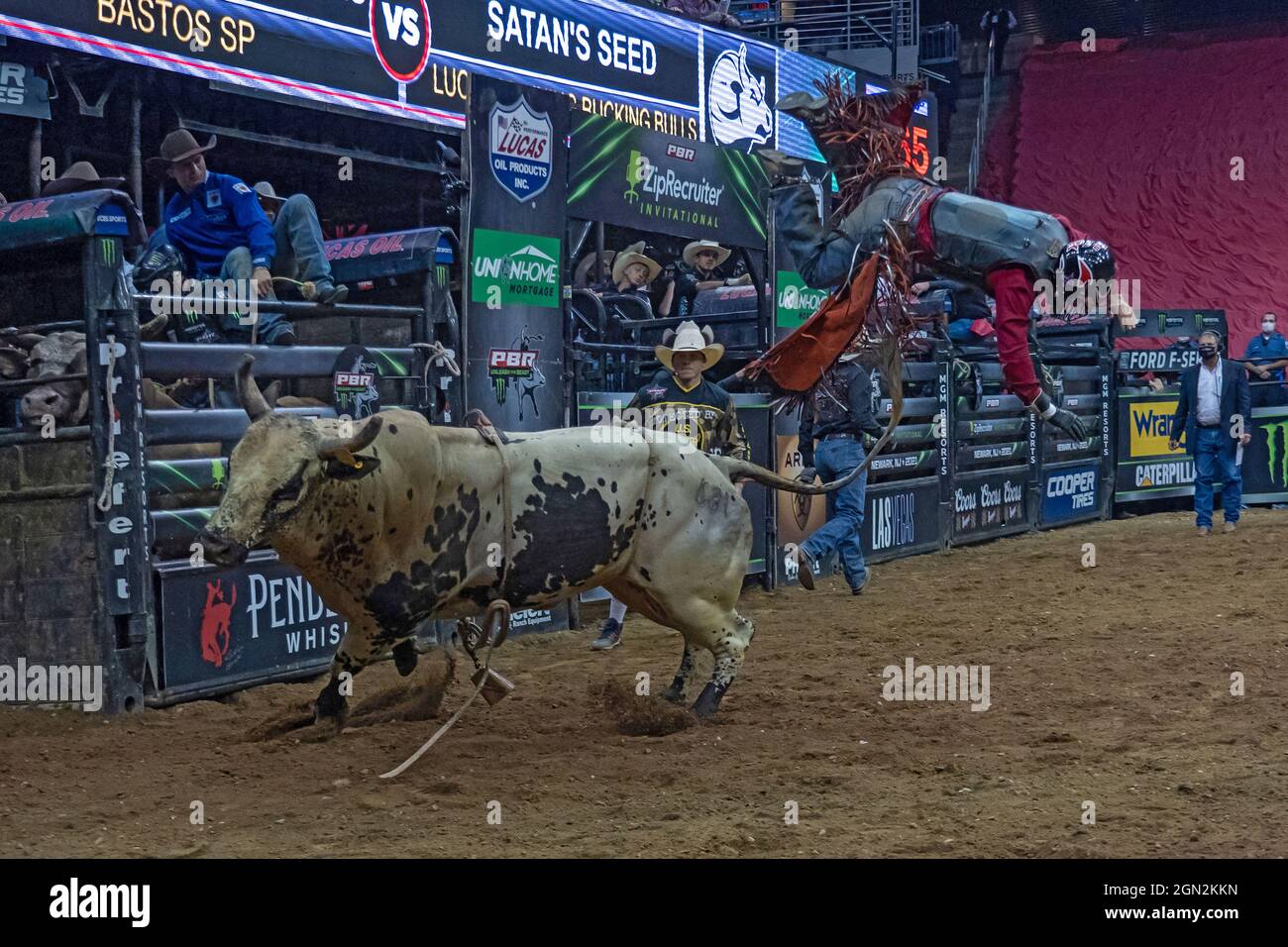 Newark, United States. 19th Sep, 2021. João Henrique Lucas rides Satan ...