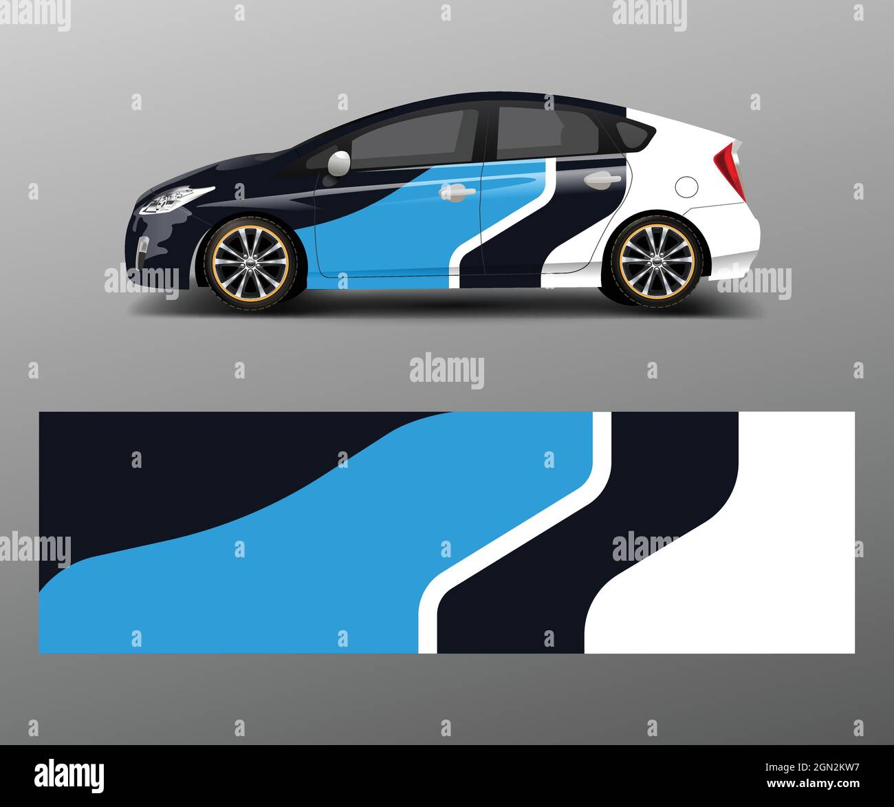 Sport car racing wrap design. vector design template design vector ...