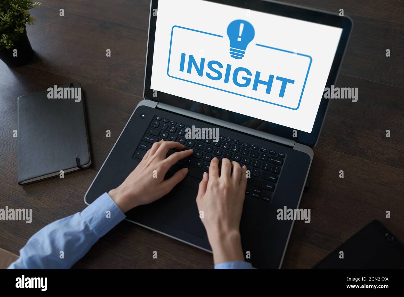 Insight on screen. Business Finance Technology Internet Concept Stock ...