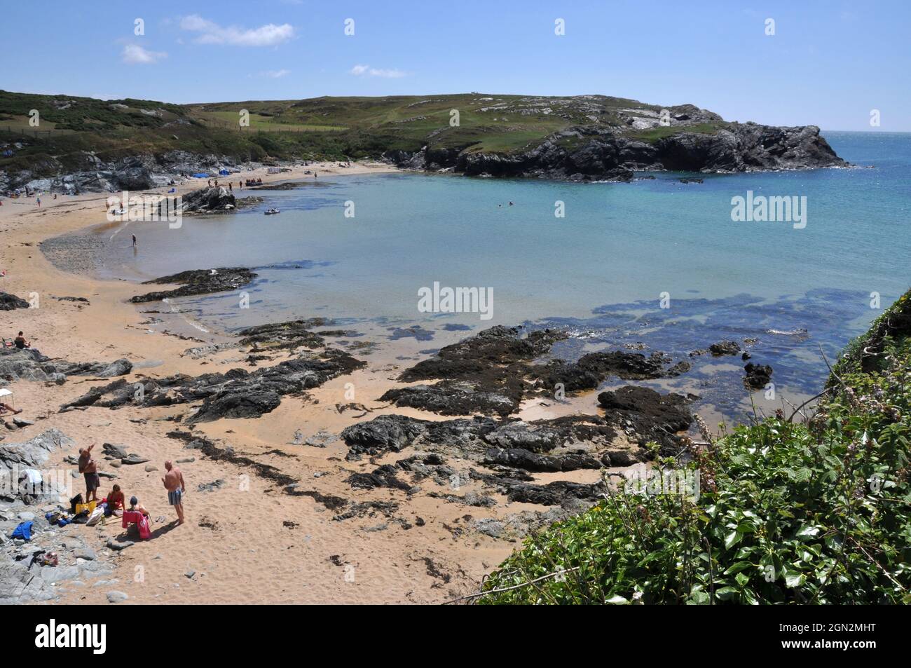 Trearddur bay anglesey hi-res stock photography and images - Alamy