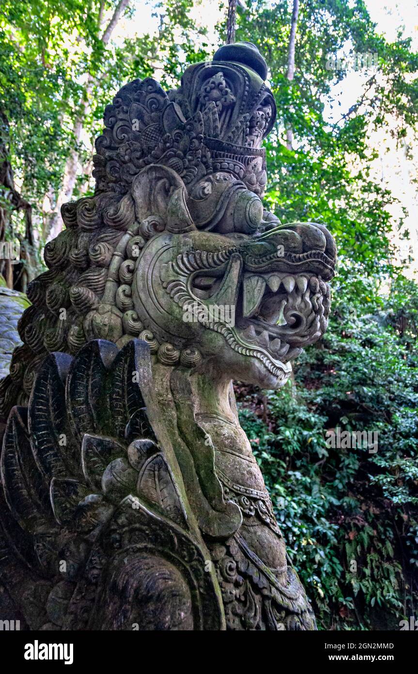 Ubud Monkey Forest Sanctuary, Ubud, Bali, Indonesia Stock Photo - Alamy